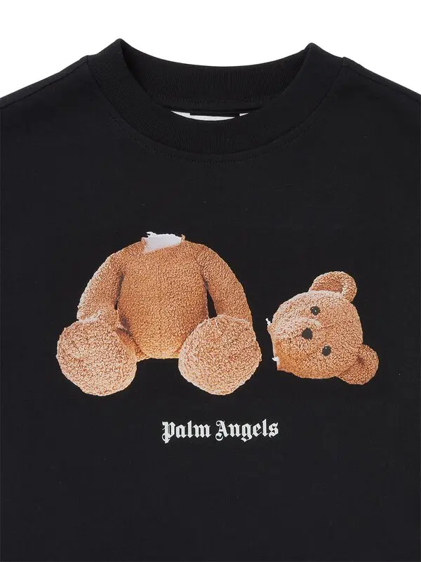 Palm Angels Printed T-shirt - Black