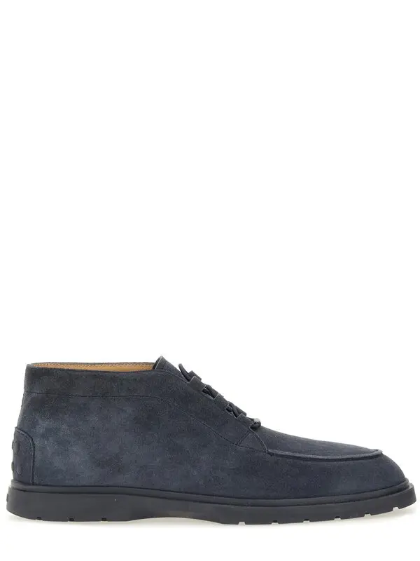 TOD'S Suede Loafer - Blue