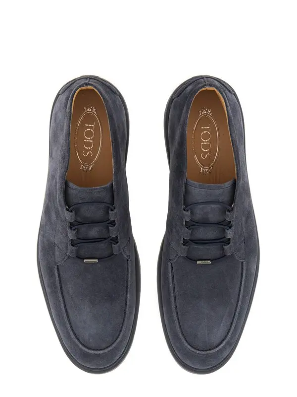 TOD'S Suede Loafer - Blue