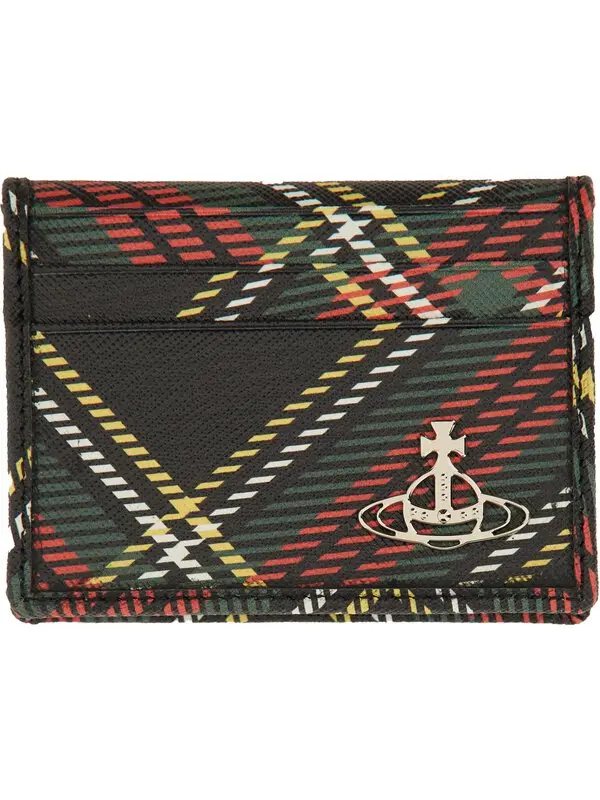 VIVIENNE WESTWOOD Bi-fold Card Holder - Multicolour