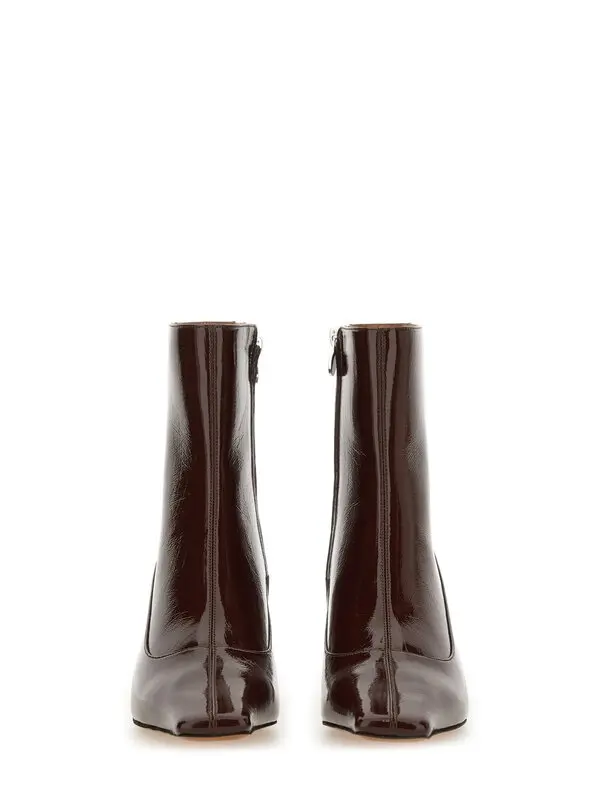 Stella McCartney Spur Ankle Boots - Bordeaux