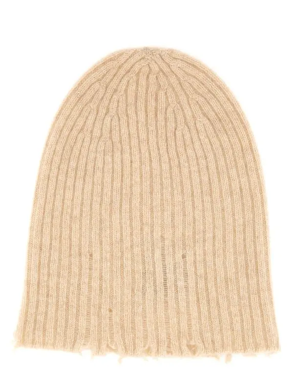 UMA WANG Cashmere Beanie - Beige