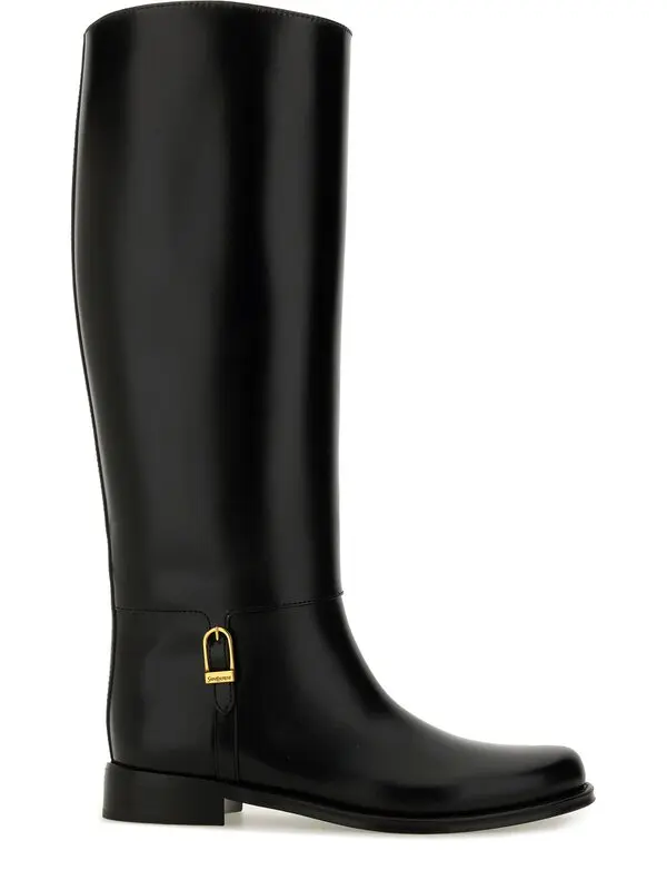 Saint Laurent High Boots - Black