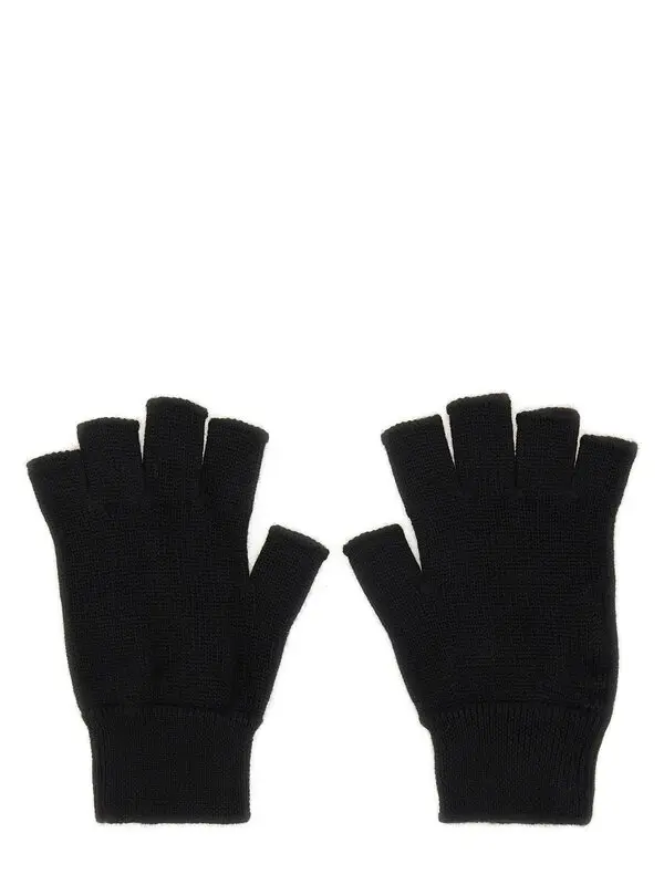 Rick Owens Knitted Fingerless Gloves