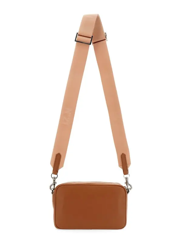 N°21 Logo Plaque Bag - Buff