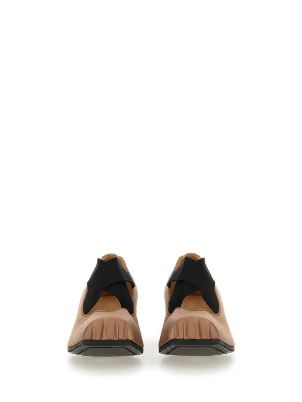 UMA WANG Leather Ballerinas