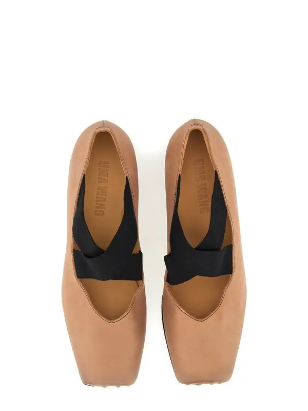 UMA WANG Leather Ballerinas