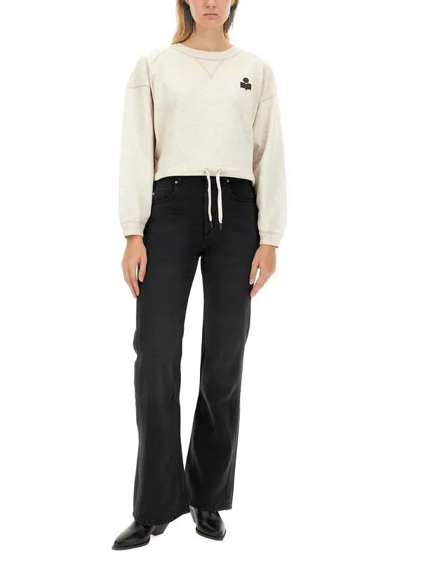 MARANT ETOILE Margo Sweatshirt - Beige