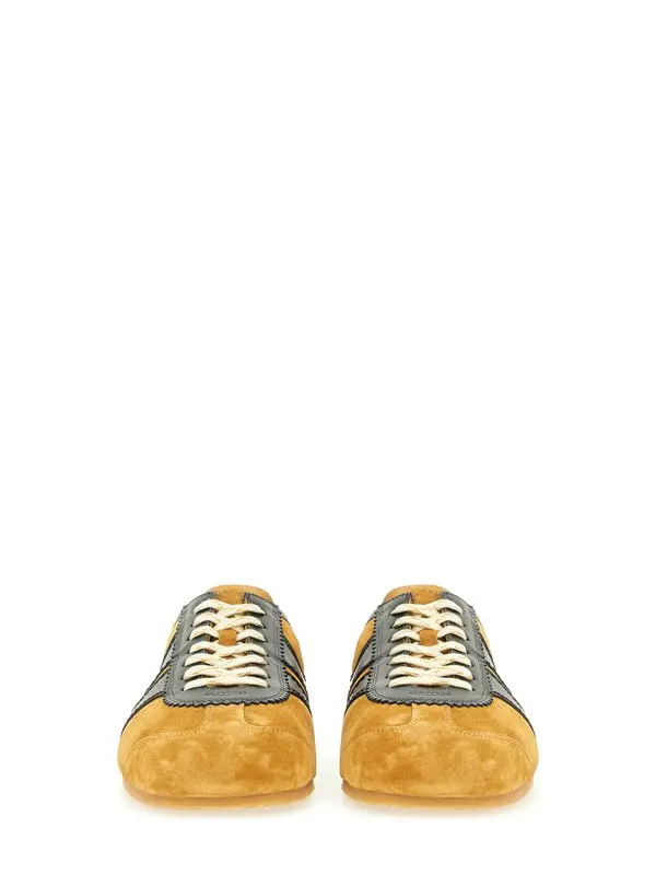 Dries Van Noten Suede Low Top Sneakers - Multicolour
