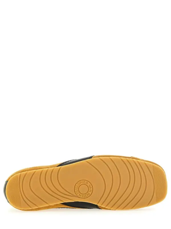 Dries Van Noten Suede Low Top Sneakers - Multicolour
