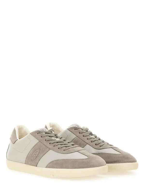 TOD'S Tabs Low Top Sneaker - Dove