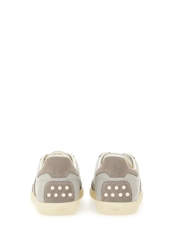 TOD'S Tabs Low Top Sneaker - Dove