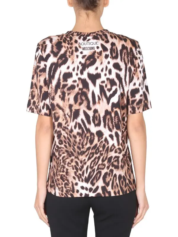 Moschino Animal Print T-shirt - Multicolour