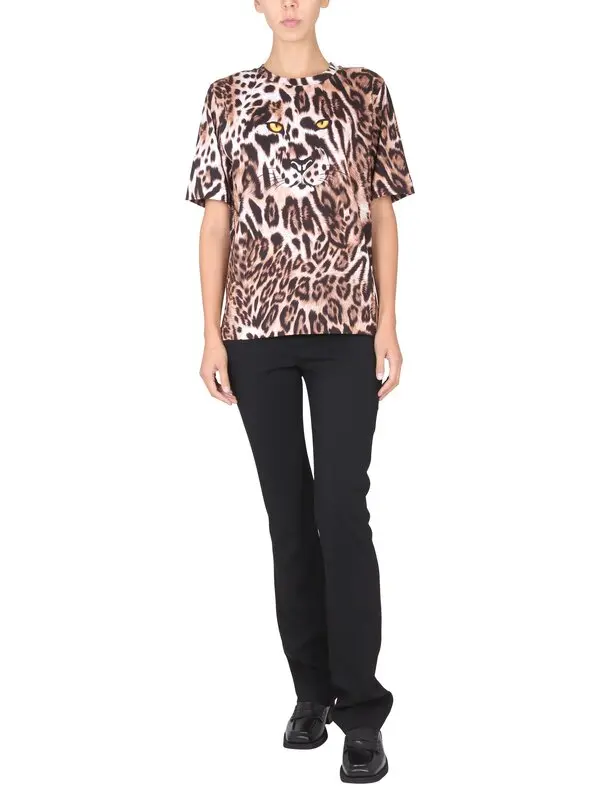 Moschino Animal Print T-shirt - Multicolour
