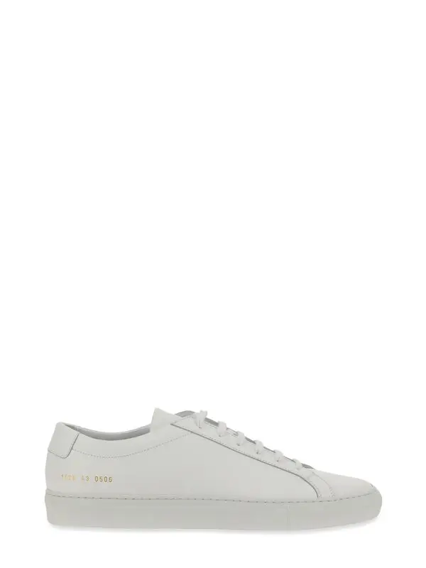 Common Projects Tournament Leather Sneakers White Editorialist