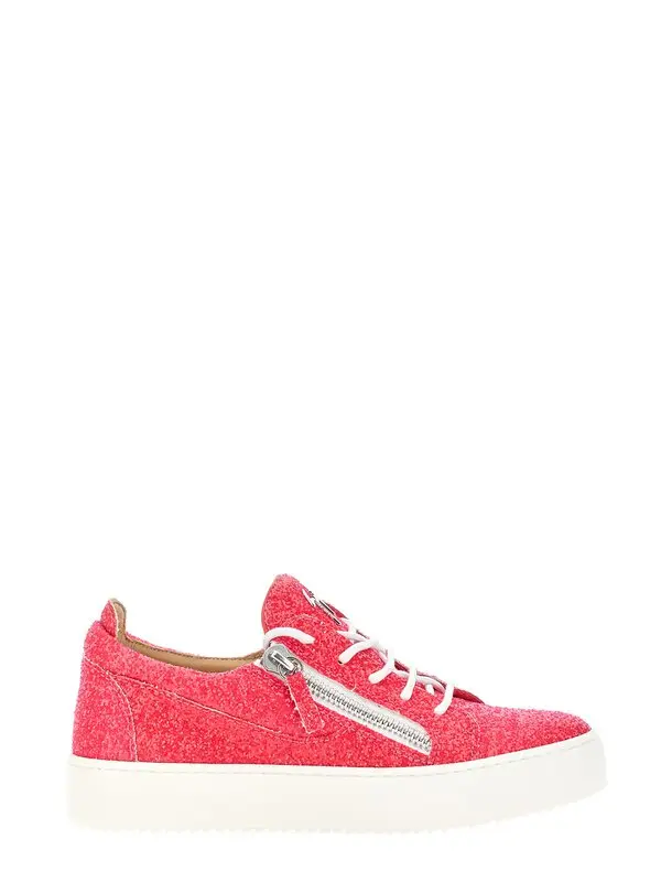 GIUSEPPE ZANOTTI Gail Low Top Sneaker - Fuchsia