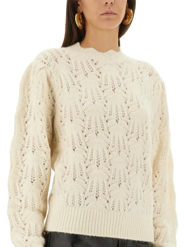 MARANT ETOILE Celestine Sweater - Ivory