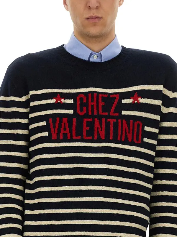 Valentino Garavani Chez Valentine Wool Sweater