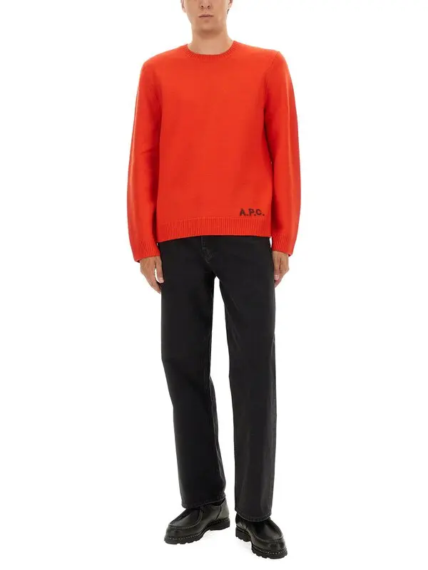 A.p.c. Edward" Jersey - Red