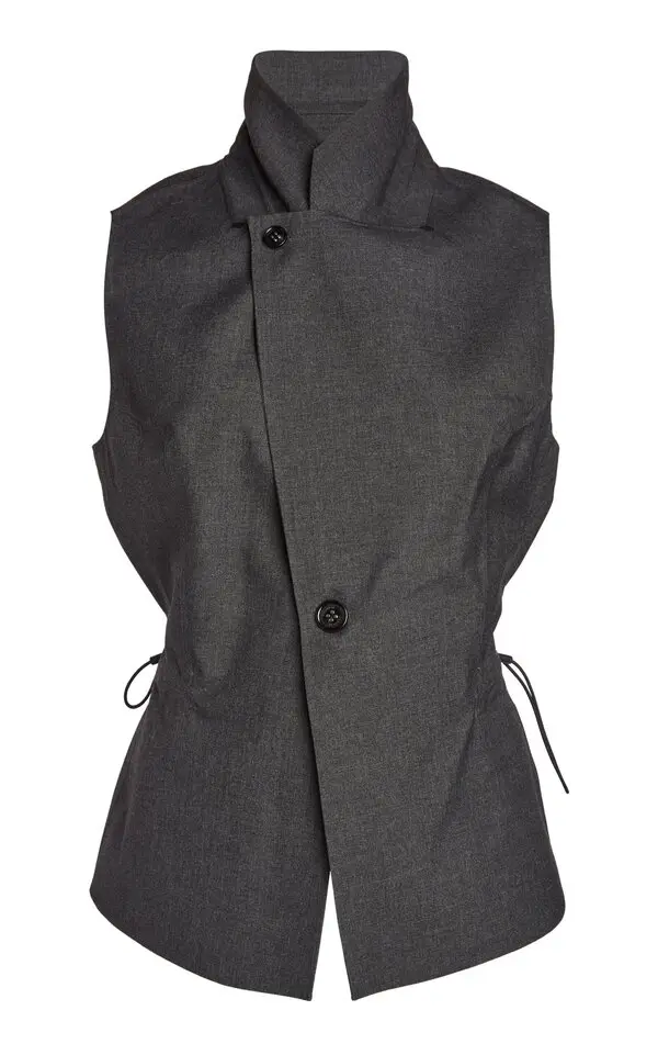 Coperni Tailored Vest - Grey