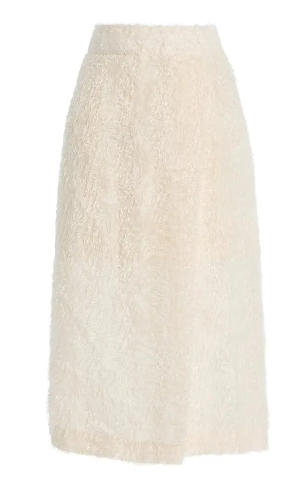 THE GARMENT Lela Knit Midi Wrap Skirt
