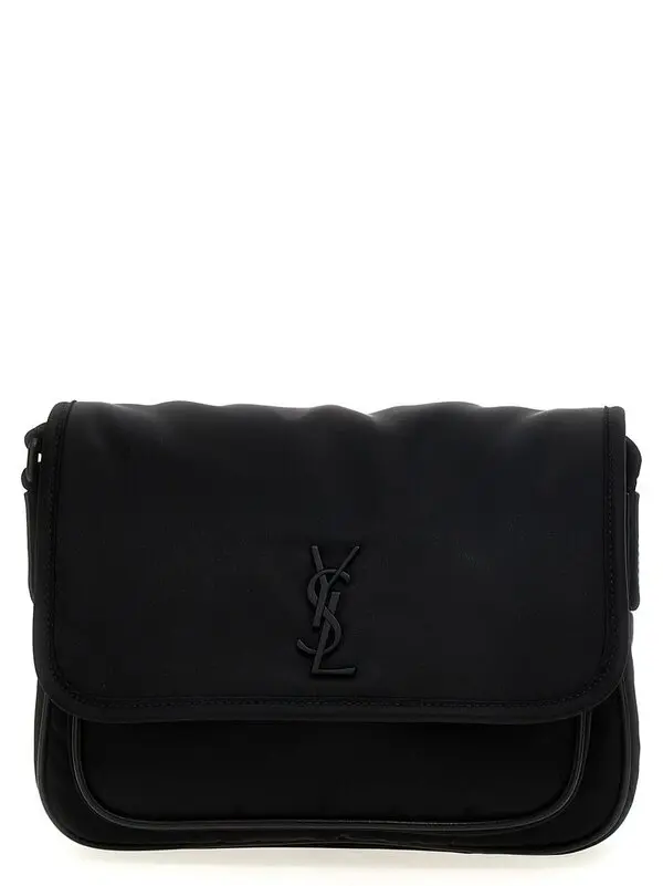 Saint Laurent Messenger Niki Crossbody Bag - Black