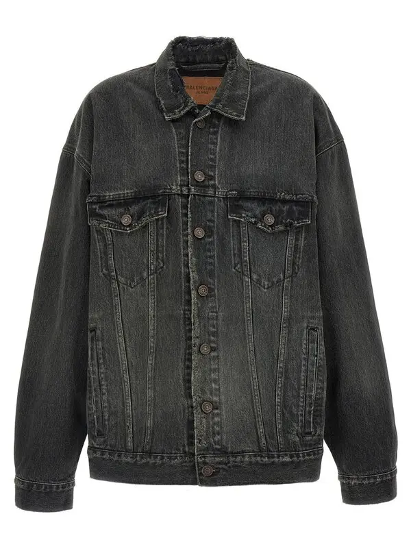Balenciaga Denim Trucker Jacket