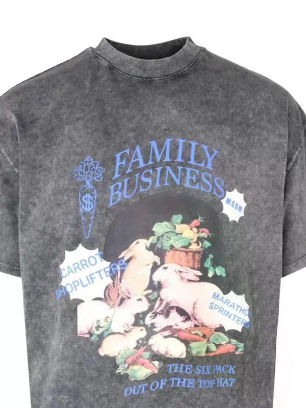 MSGM Graphic T-shirt