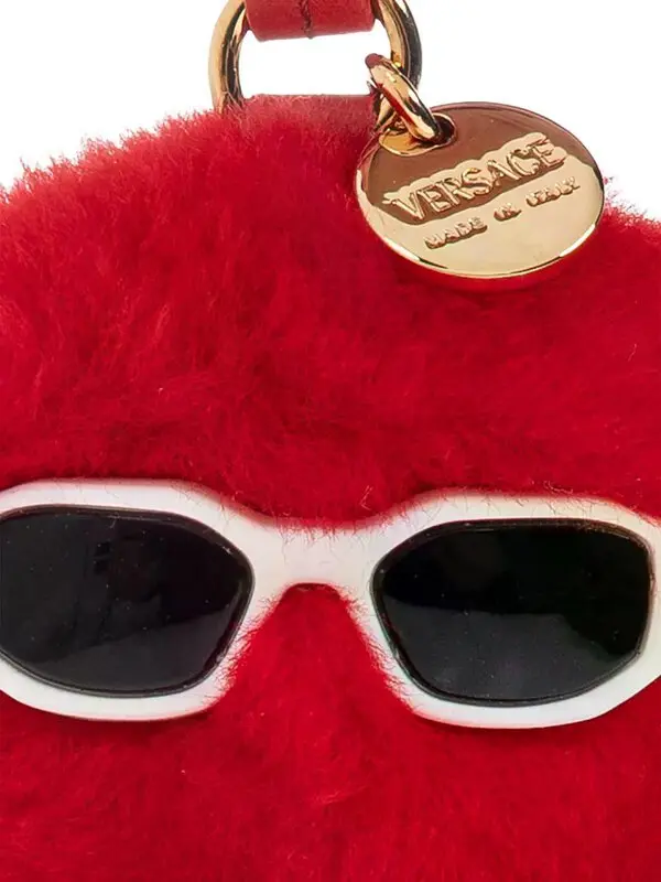 Versace Bag Charm - Red