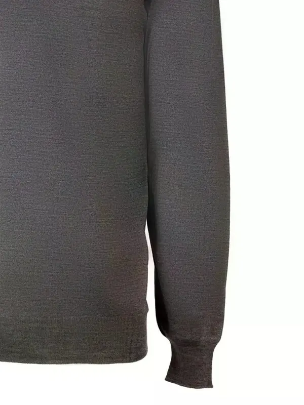 Fedeli Crew-neck Sweater - Grey