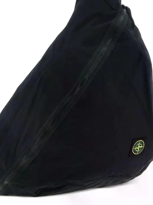 Stone Island Crumpled One-shoulder Backpack