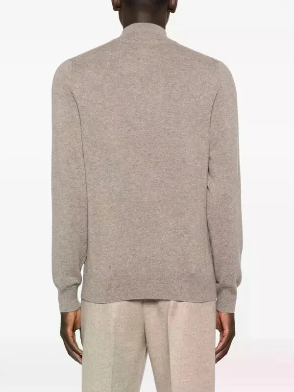 Eric Bompard Zip-fastening Sweater - Neutrals
