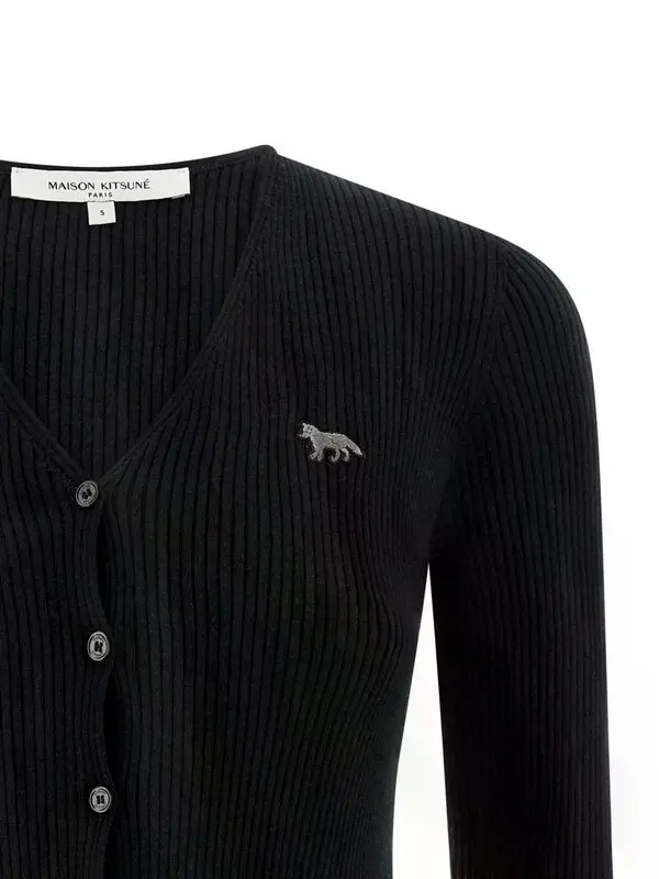Maison Kitsuné Baby Fox-patch Button Cardigan