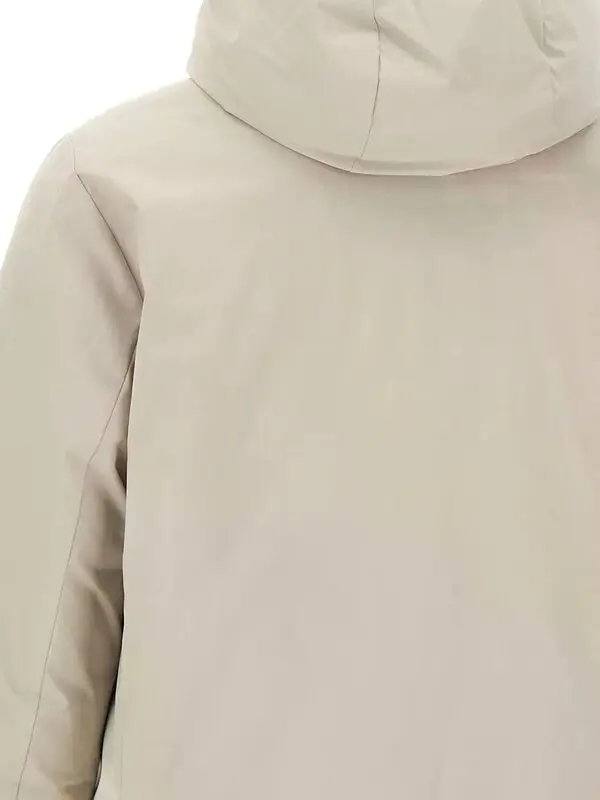 SAVE THE DUCK Logo-patch Padded Jacket - Neutrals