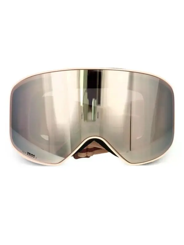 Chloé Logo-strap Ski Goggles - Neutrals