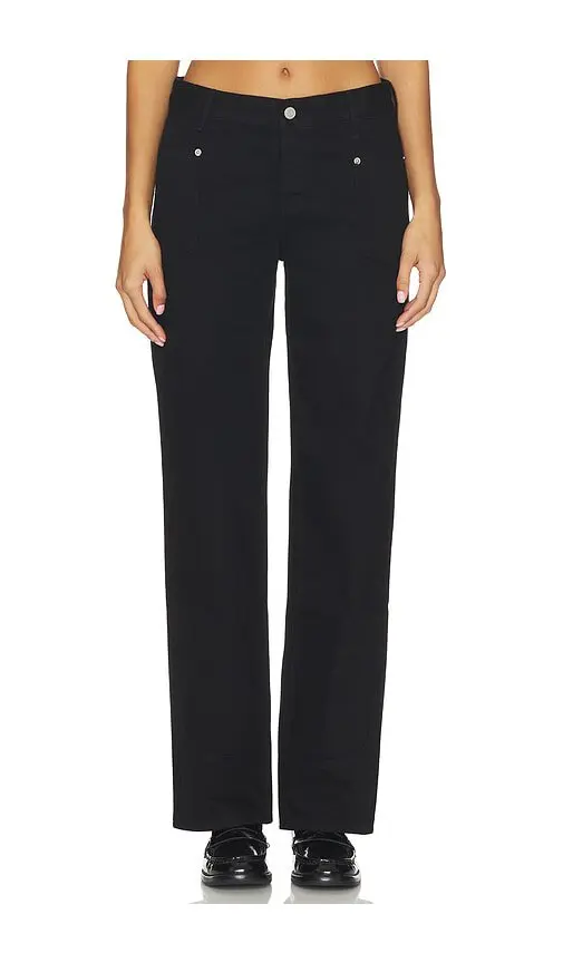 Still Here Supply Wide Leg Jeans - Black