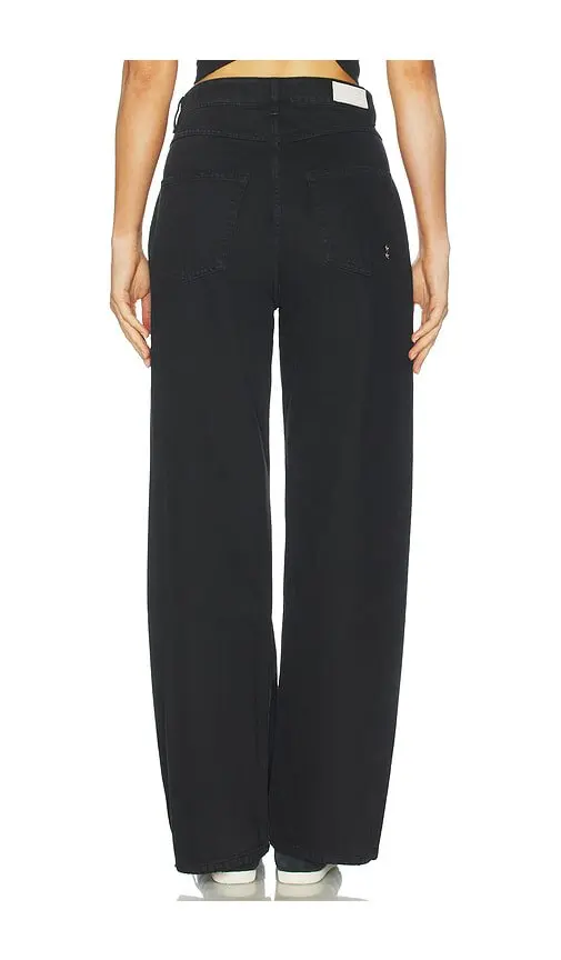 ICON DENIM LOS ANGELES Debby Wide Leg Jeans - Black
