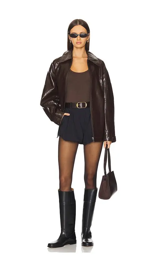 Free People Sloane Faux Leather Jacket