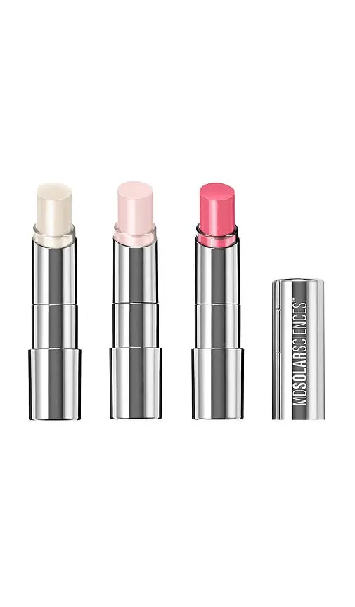 MDSOLARSCIENCES Hydrating Sheer Lip Balm Spf 30 Trio The Neutrals In Dream, Shimmer, & Crystal - Dream  Shimmer  & Crystal