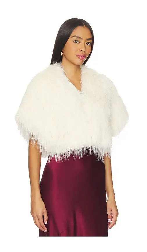 Apparis Devin Faux Fur Shrug
