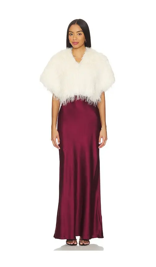 Apparis Devin Faux Fur Shrug