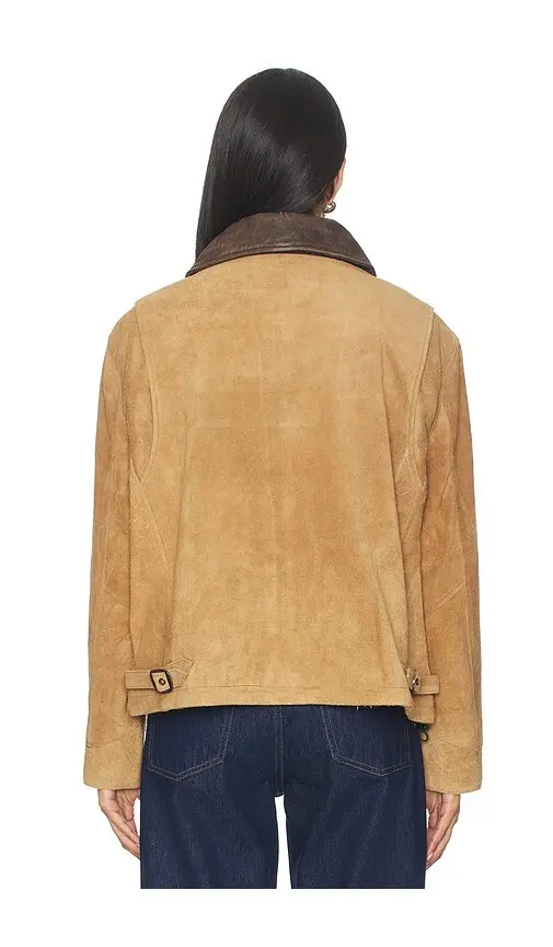 FOUND Suede Work Jacket