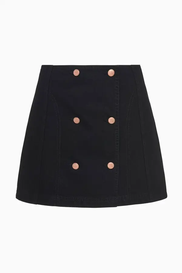 Ulla Johnson Clara Mini Skirt - Noir