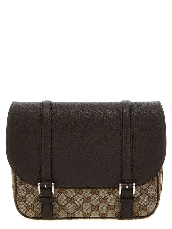 Gucci Gg Crossbody Bag - Brown
