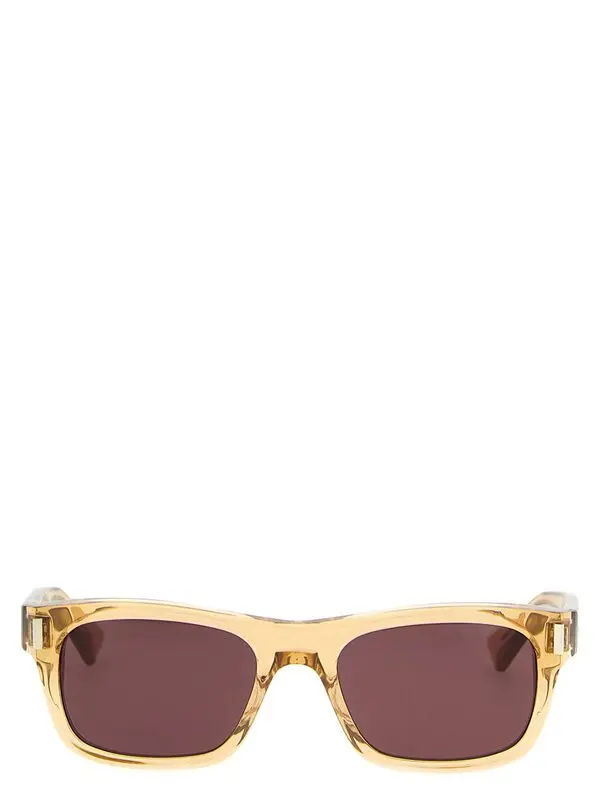 Saint Laurent Sl 83 Sunglasses - Beige