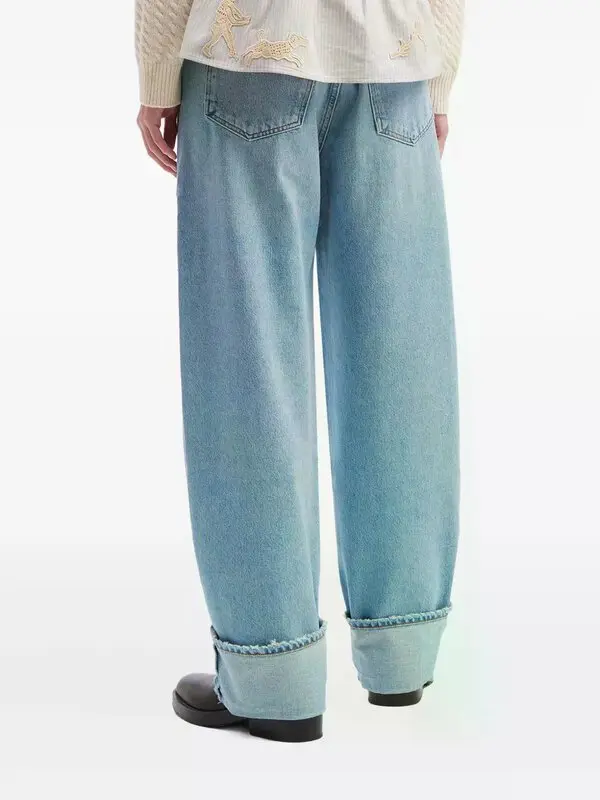 AGOLDE Belted Cuffed Jeans