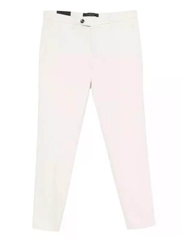 MICHAEL COAL Belt-loops Trousers - Neutrals
