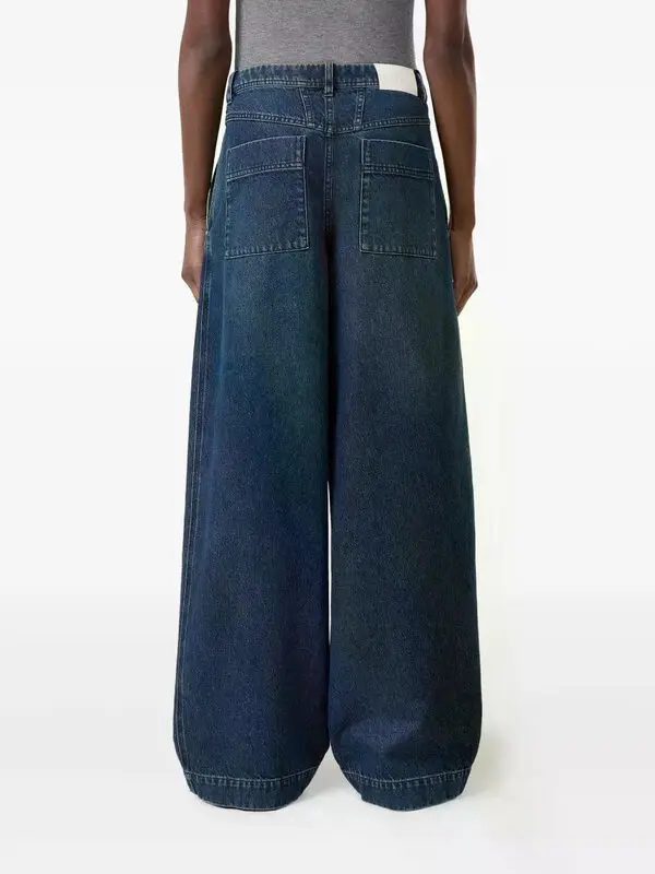 Closed Logo-patch Wide Leg Jeans