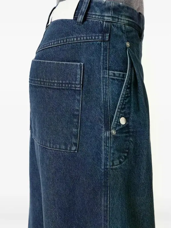 Closed Logo-patch Wide Leg Jeans