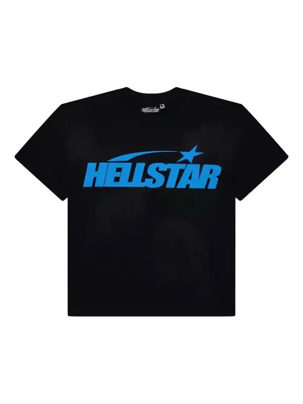 HELLSTAR Print-logo T-shirt - Black